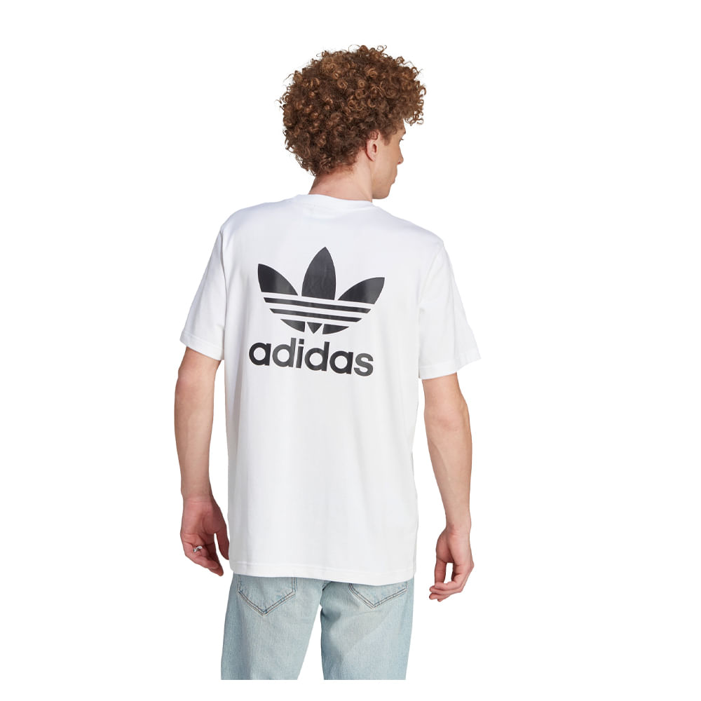 Remera Hombre adidas Originals Back Front Trifolio - IN Store