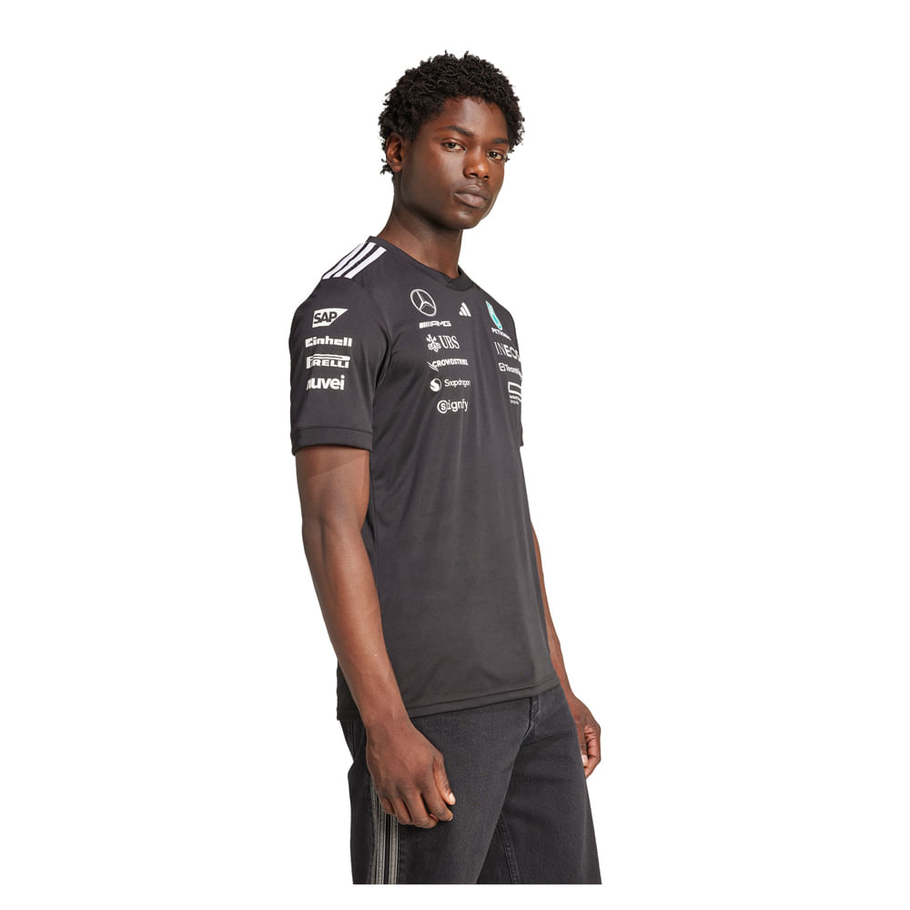 Remera Hombre adidas Oficial De Piloto Mercedes Amg F1 - On Sports